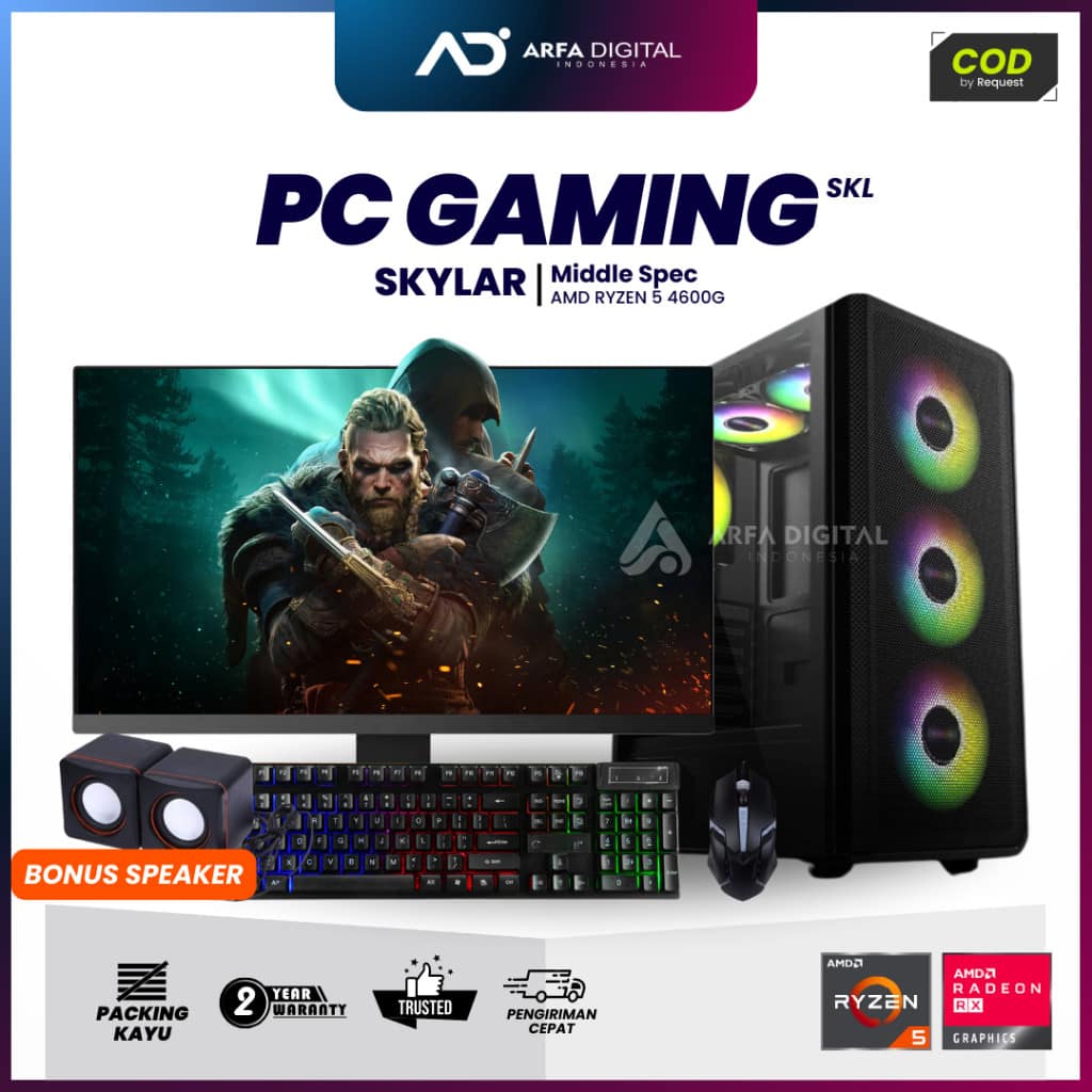 Review Pc Gaming Fullset Amd Ryzen 5 4600g 2025 – Dapatkan Diskon ...
